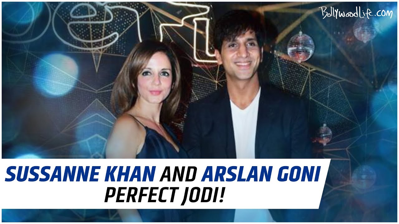 Sussanne Khan & Arslan Goni look perfect together as they make a ...