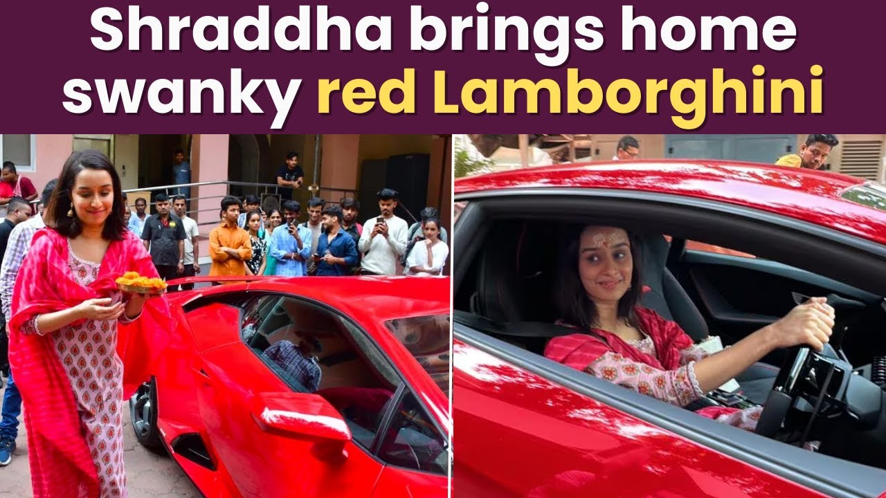 Shraddha Kapoor bought a brand new luxury car, the actress reached ...