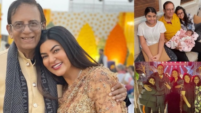 Actress Sushmita Sen sends birthday love to her 'nicest human being ...