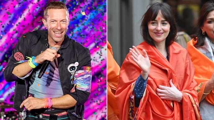 Maha Kumbh 2025: Coldplay's Chris Martin, girlfriend Dakota Johnson ...