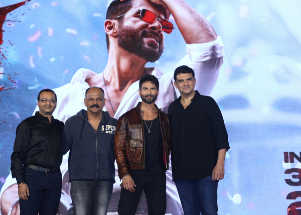 Actor Shahid Kapoor attends the teaser launch of his upcoming film Deva ...