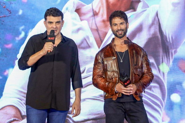 Actor Shahid Kapoor attends the teaser launch of his upcoming film Deva ...