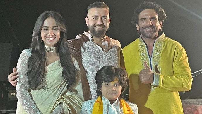 Sony SAB's 'Veer Hanuman' launched with 3D Holographic Sky Projection ...