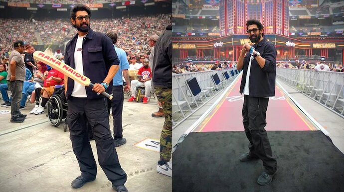 Rana Daggubati attends WWE WrestleMania 41 in Las Vegas - Bollywood.com