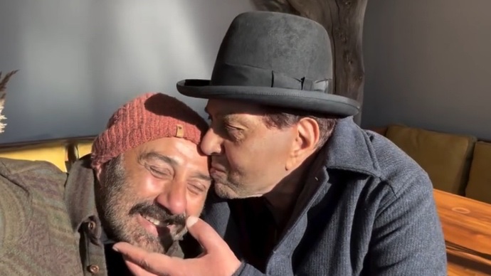 Sunny Deol says he’s ‘missing’ ‘papa’ Dharmendra at shoot, wants to do ...